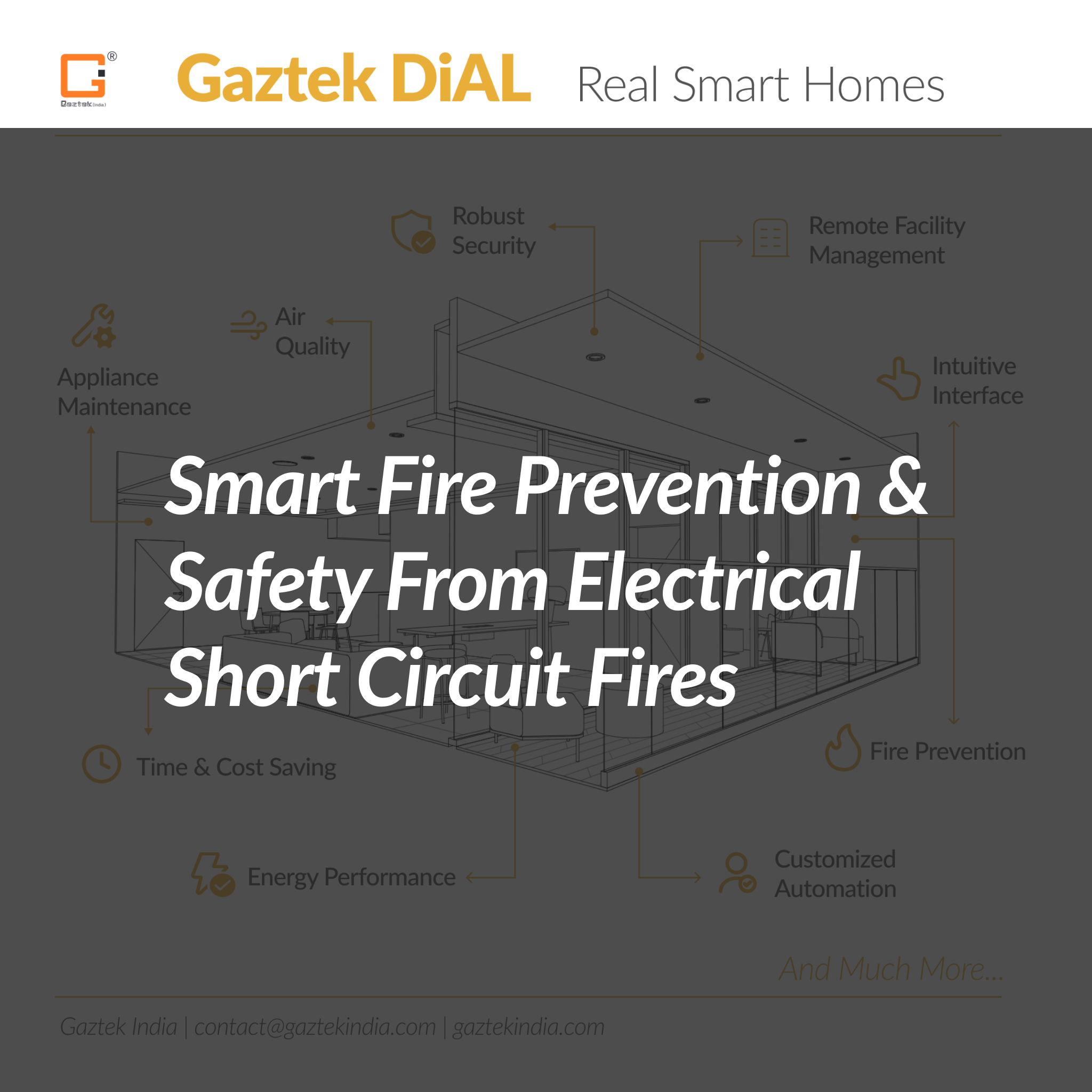 Smart Fire Prevention And Safety From Electrical Short Circuit Fires